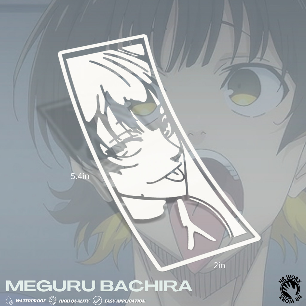 Blue Lock Meguru Bachira Vinyl Decal Anime Sticker | Shopee Malaysia