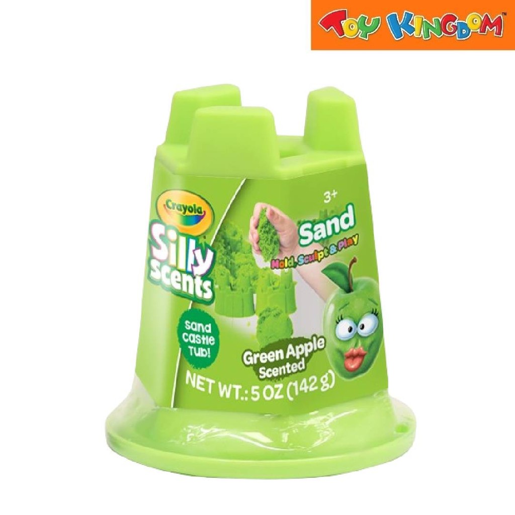 Crayola Silly Scents Green Apple Scented 5 oz Sand Castle Tub | Shopee ...
