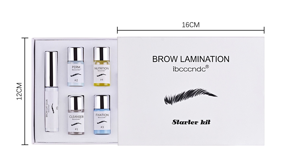 Keratin Brow Lamination Starter Kit Eyelash Brow Lift Perming Pads Extension Kit Curling Eye ...