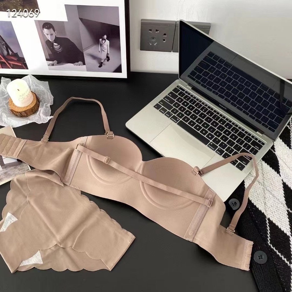 external expansion bra Wearing out round round Chest women underwear ...