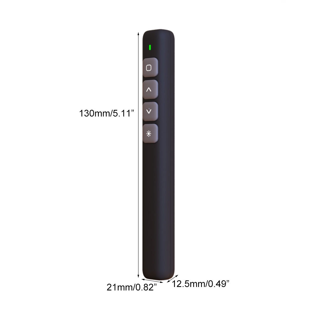 Presentation Clicker Wireless Presenter Pointer RF 2.4GHz PPT Slide ...