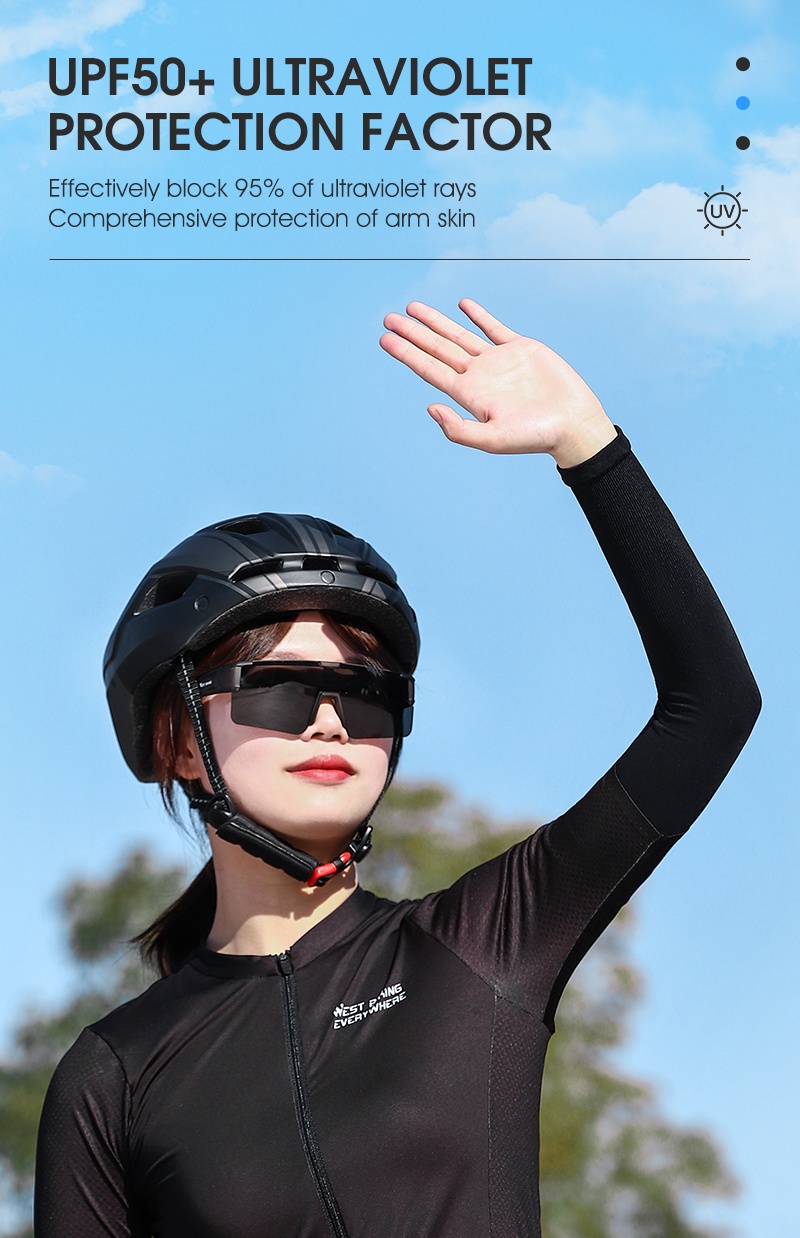 Breathable Cycling UV Protection Arm Sleeves Cover for West Biking 1 ...