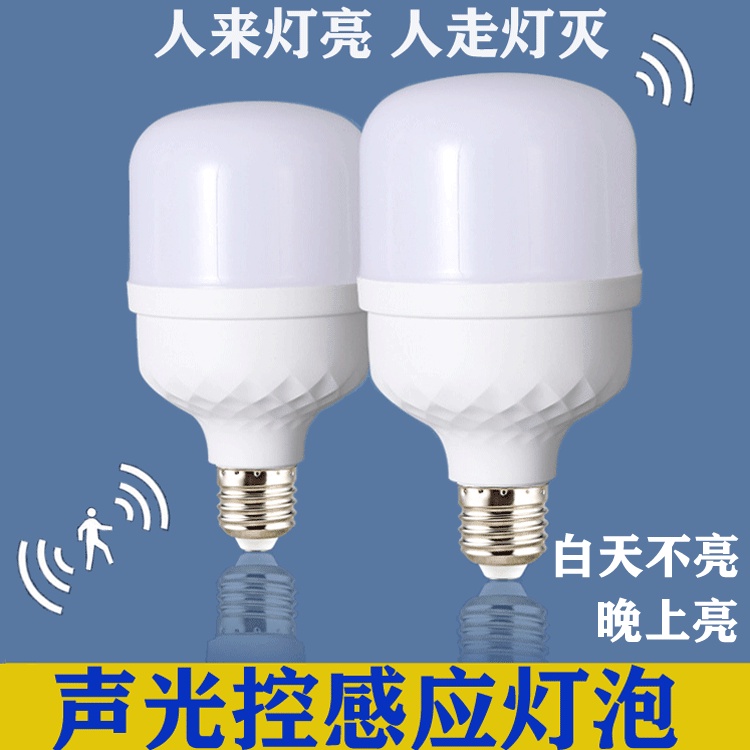 Automatic Motion Sensor 220V Outdoor LED Lights 10W/15W Led sound and ...