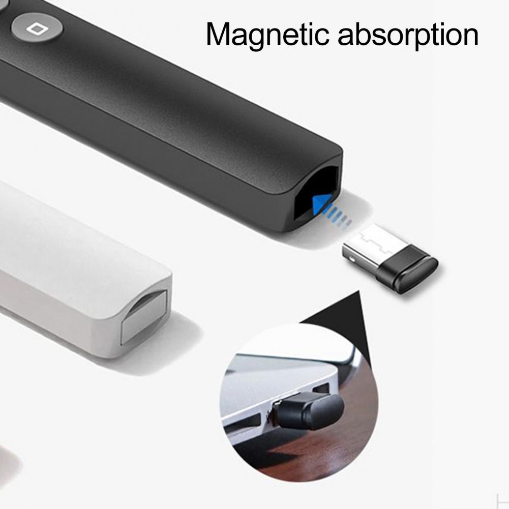 Wireless 2.4Ghz Presenter PPT Page Turner USB Pointer with Remote ...