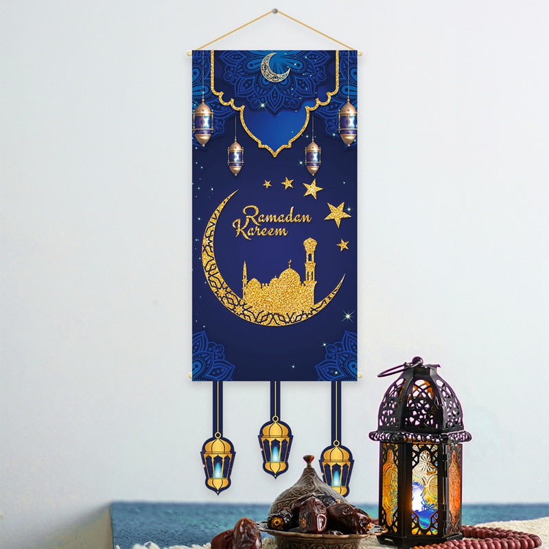Eid Mubarak Decor Banner 2025 Kareem Ramadan Decoration for Home ...