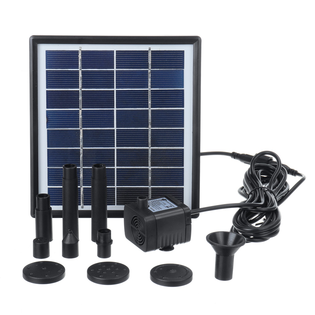 2W 300L/H Mini Solar Power Floating Fountain Water Pump/Fountains ...
