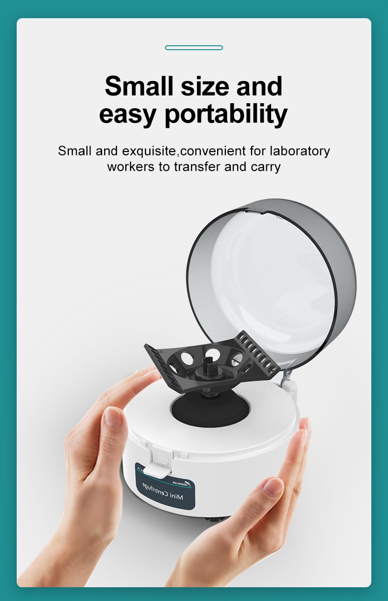 JOANLAB Pcr Centrifuge Machine Digital High-Speed Plasma Centrifuge Laboratory Microcentrifuge ...