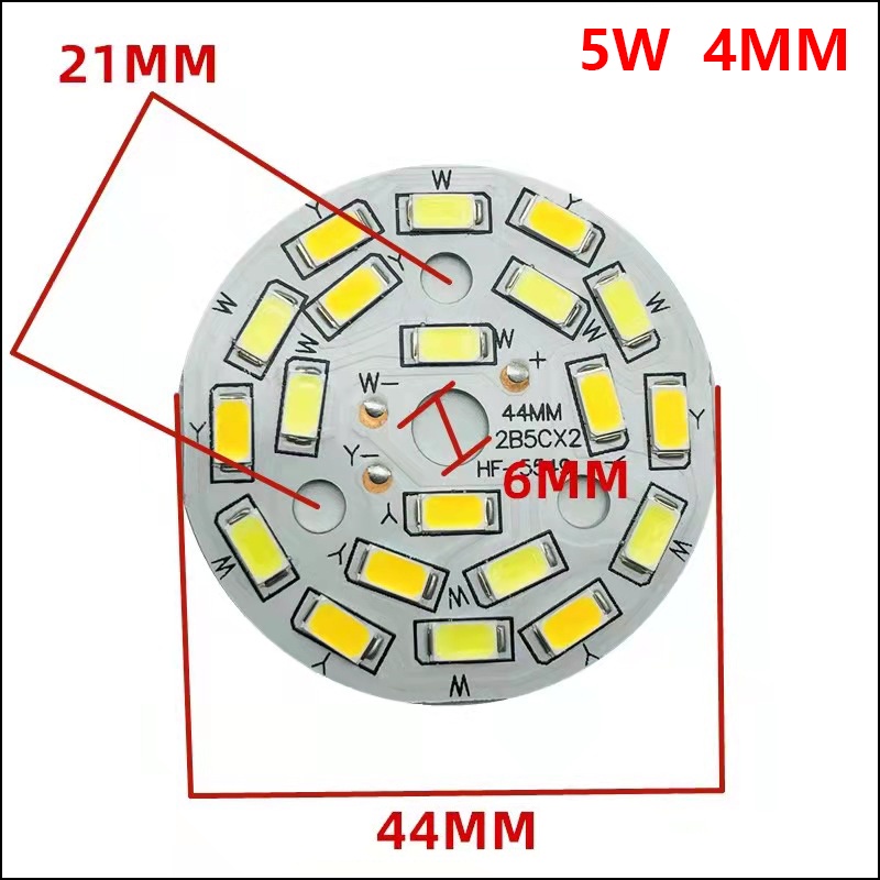 LED Downlight Chip Tri color 3W 5W 7W 9W 12W 15W 18W Round Light Chip ...