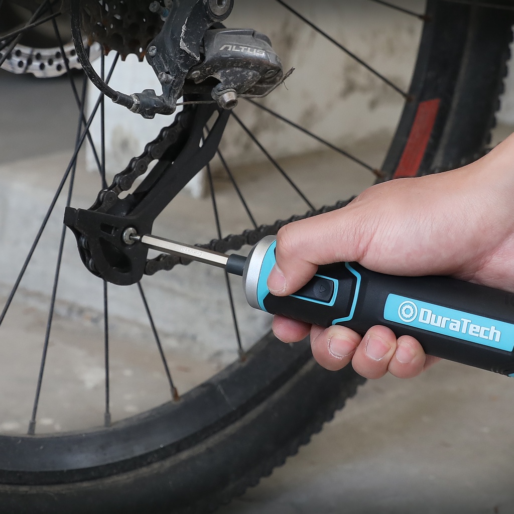 DuraTech 41 Pcs Electric Screwdriver 3.6V Li-ion Cordless Rechargeable ...