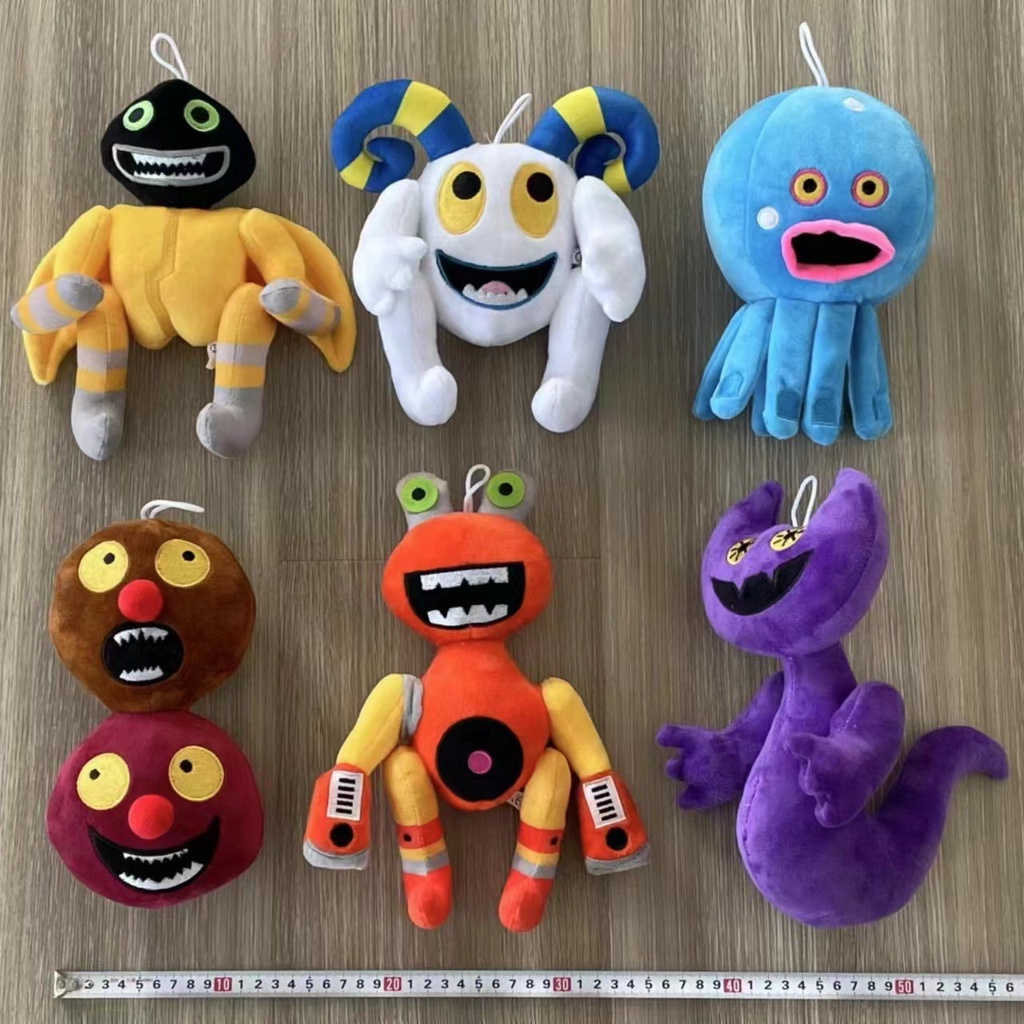My Singing Monsters Green Furcorn Stuffed Dolls For Kid Birthday Gift ...