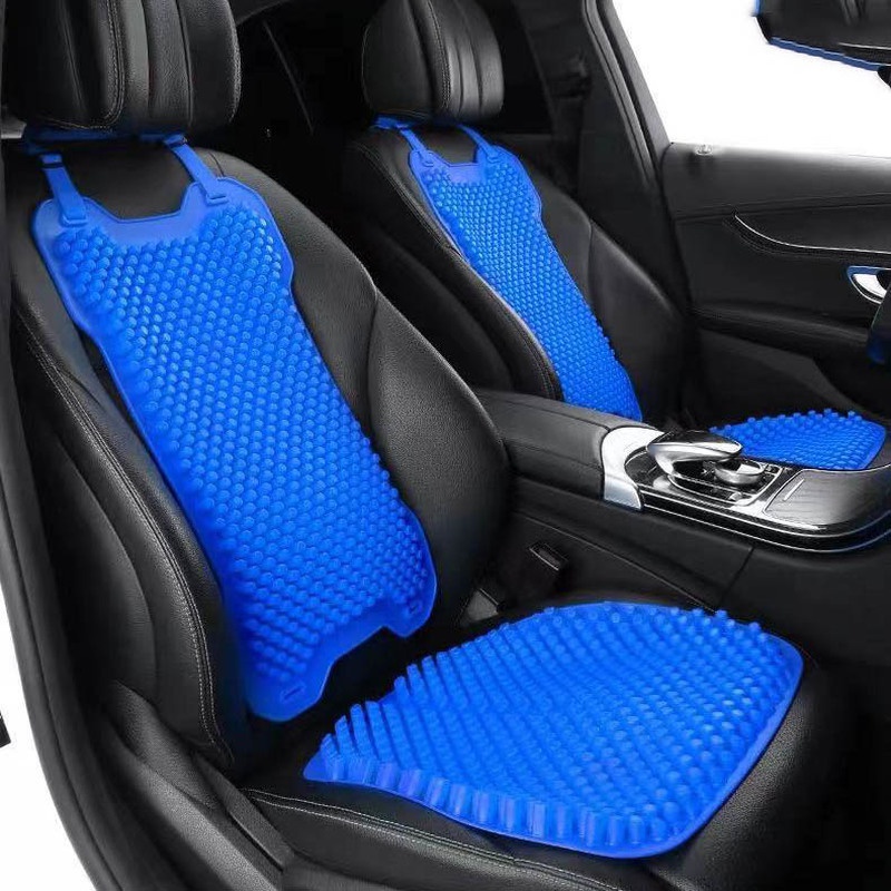 Honeycomb Cooling Gel Seat Cushion/Back Support Pad, Silicone ...