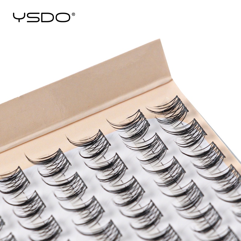 YSDO 6 Rows Individual Eyelashes Natural Long Grafting False Eyelash ...