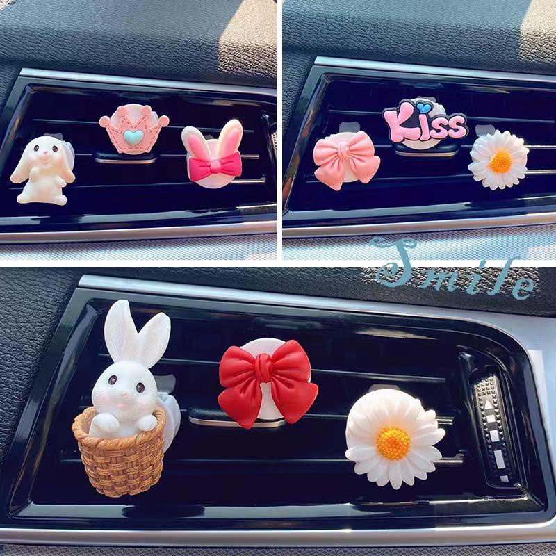 Clearance 1pcs air vent daisy car perfume air outlet clip scent car air ...