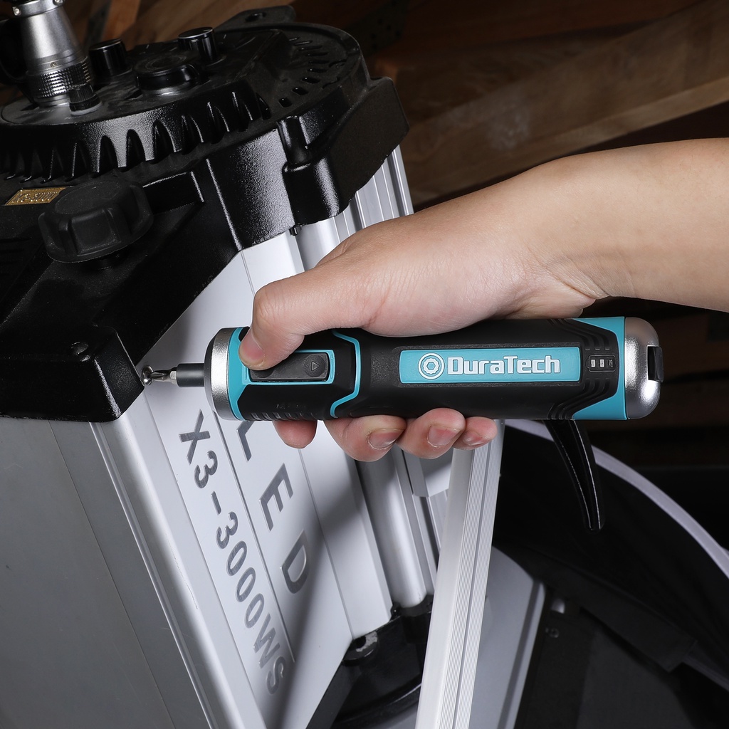 DuraTech 41 Pcs Electric Screwdriver 3.6V Li-ion Cordless Rechargeable ...