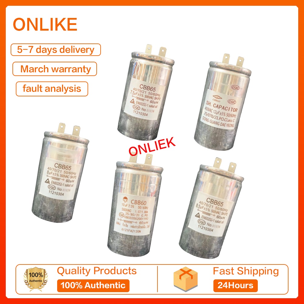 New For Samsung LG washing machine CBB60/65 7.5UF 8UF 8.5UF 10UF 12UF ...
