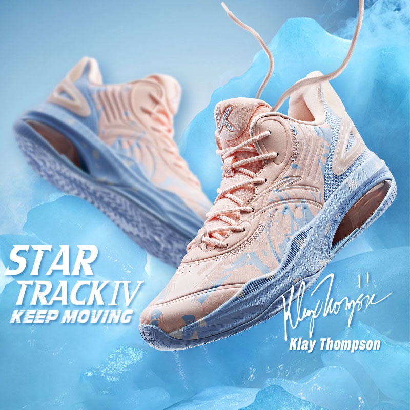 [Klay Thompson] ANTA Men KT3 TEAM Basketball Shoes Wear-Resisting Sport Kasut Sukan Lelaki ...