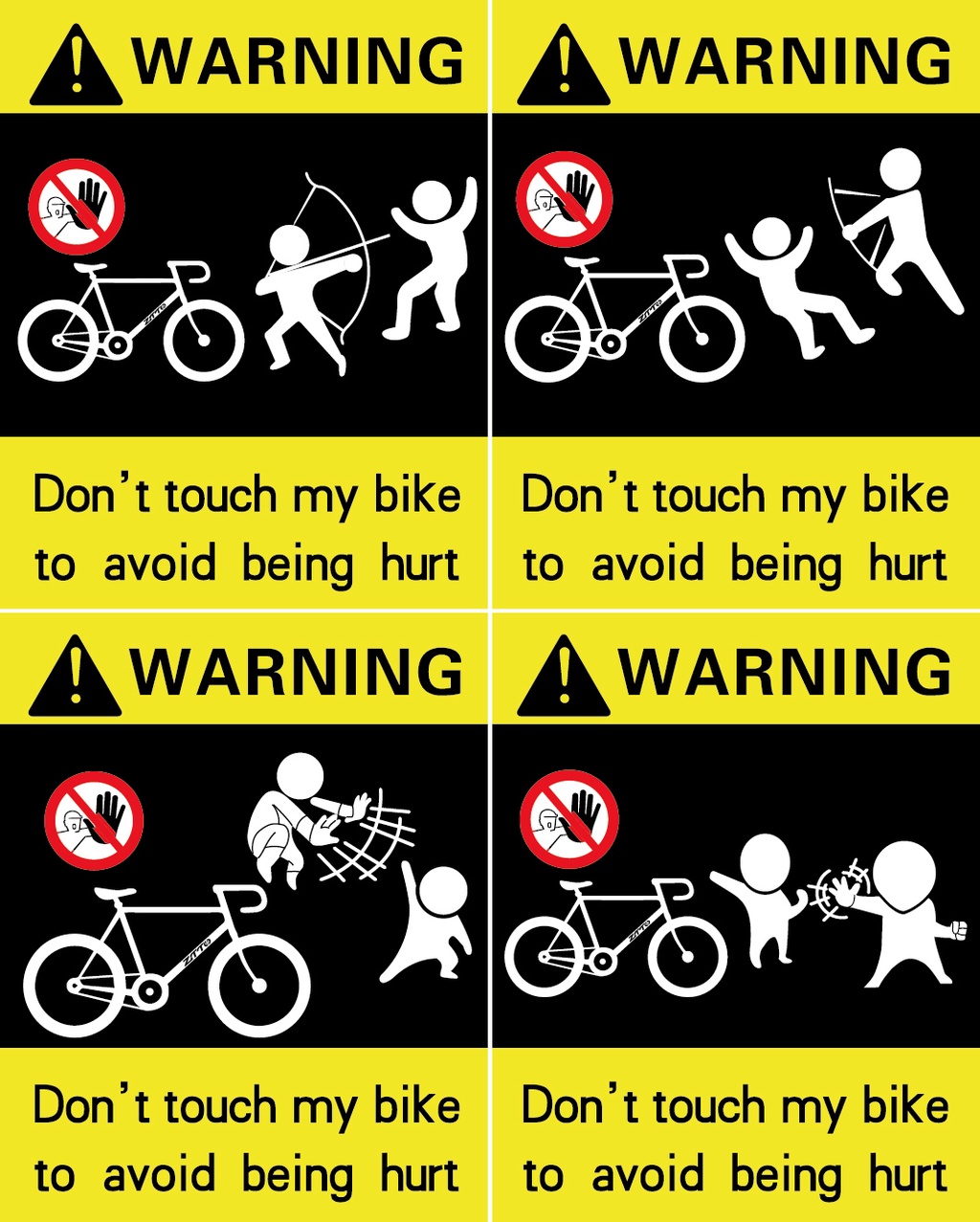 ZTTO 36PCS Sticker Set MTB Road Bike Sticker High Quality Label Paper ...