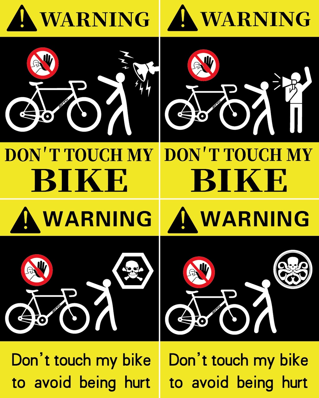ZTTO 36PCS Sticker Set MTB Road Bike Sticker High Quality Label Paper ...