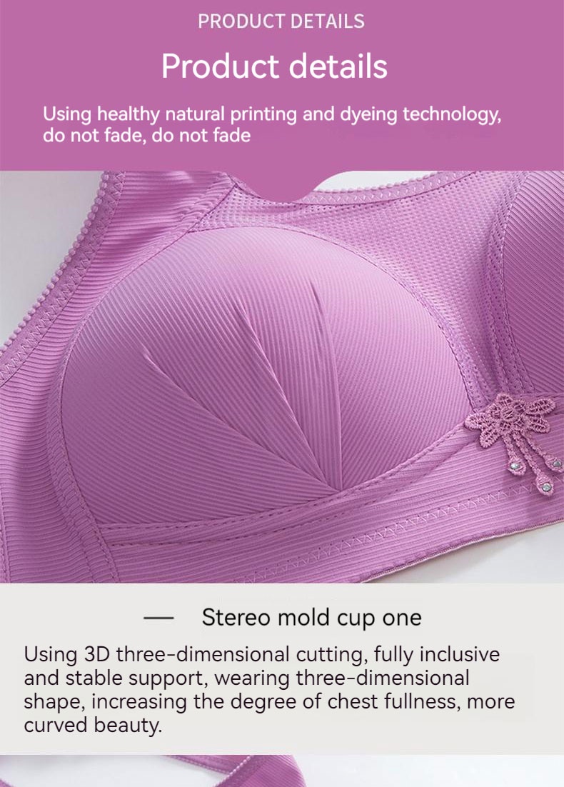 HuoYuan[Ready Stock]Bra Wireless Push Up Plus Size Gather Thin Mold CD ...