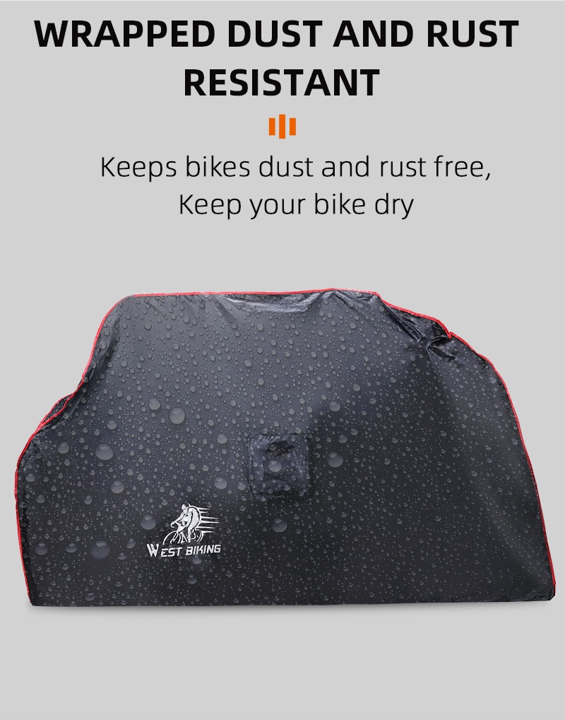WEST BIKING Waterproof Bicycle Dust Cover Protective Cover Mountain ...
