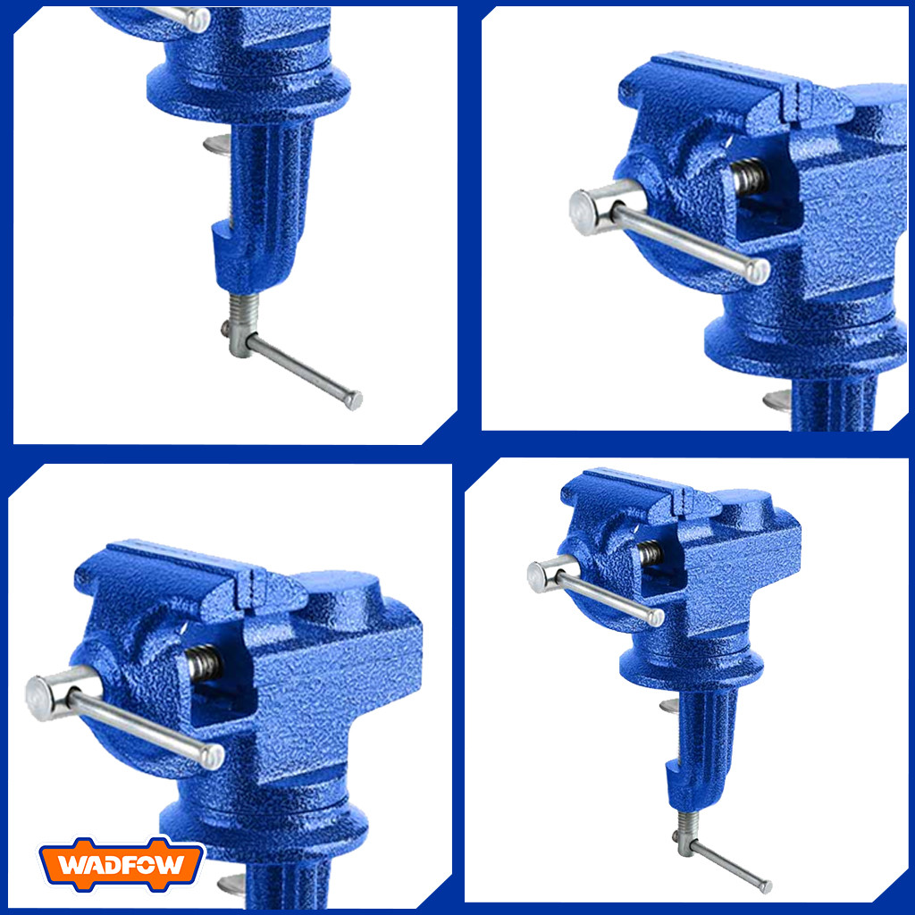 Wadfow Bench Vise Gato With Anvil 2"/50mm | Shopee Malaysia