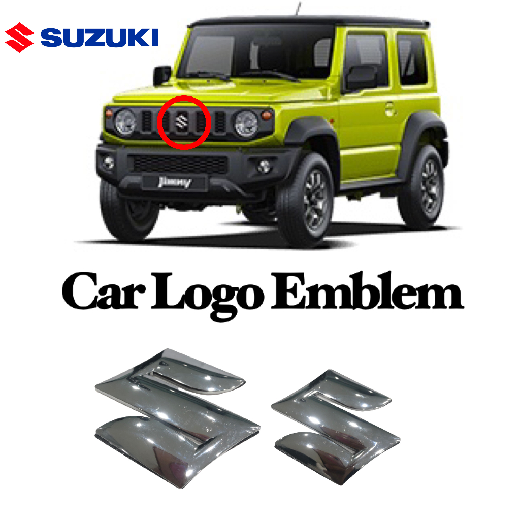 COS Suzuki 5D Logo Front Rear Trunk Emblem Sticker Badge ABS PLASTIC ...