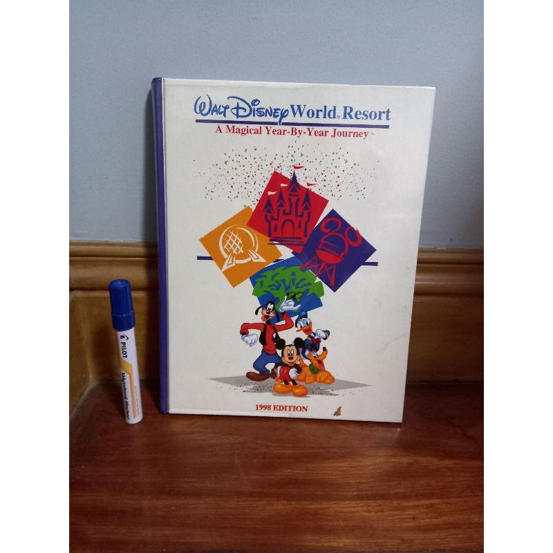 vintage disney book, year by year journey 1998 hardbound | Shopee Malaysia