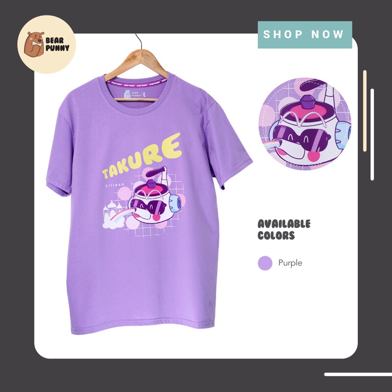 Punny Shirt Fanart TIME QUEST Takure Inspired (PURPLE Version) | Shopee ...