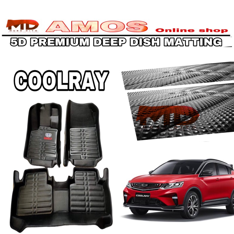 Geely coolray 2020 to 2024 premium 5d diamond deep dish matting with ...