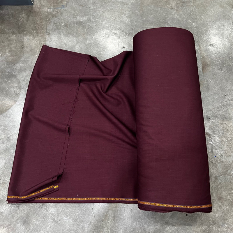 Burgundy Dark Maroon Tela for School Skirt Pants (Per Yard) | Shopee ...