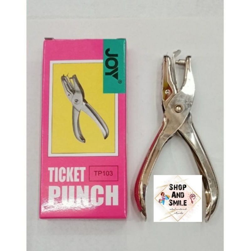 JOY ticket puncher 3mm | Shopee Malaysia