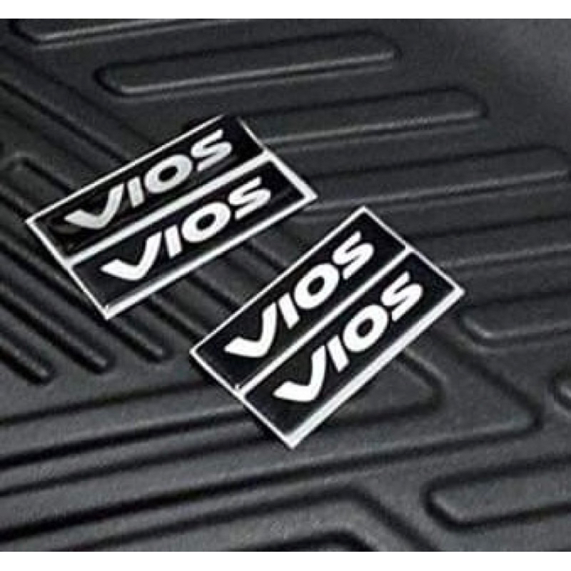 VIOS LOGO STICKER (4Pcs) | Shopee Malaysia