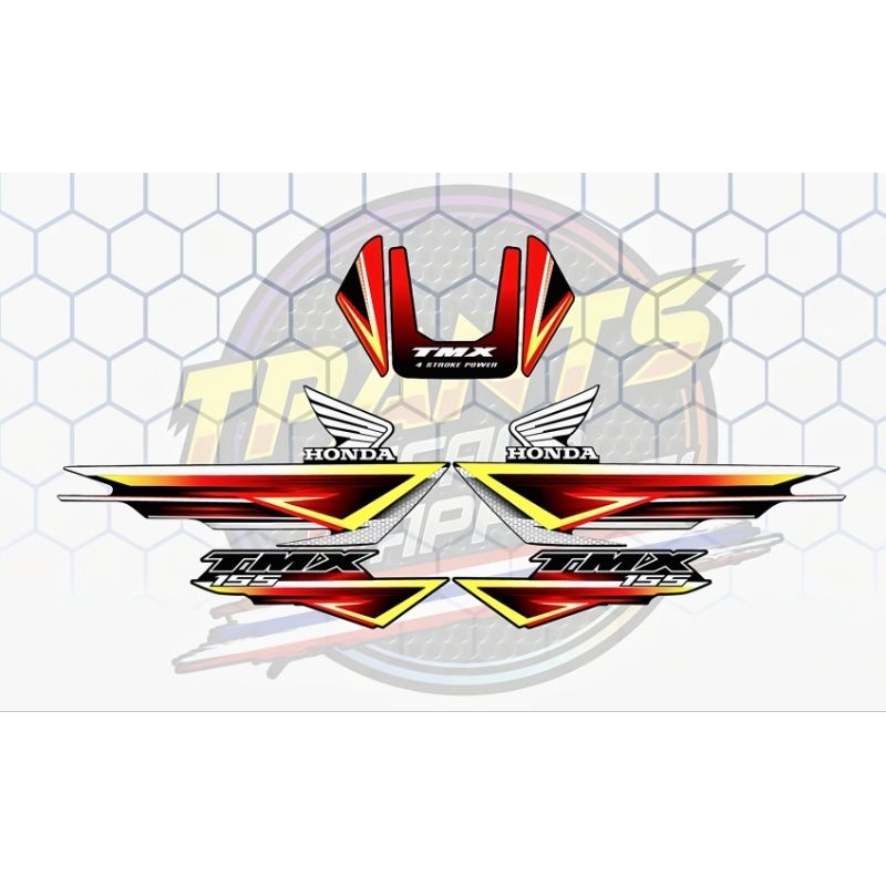 HONDA TMX 155 ATLANTICA EDITION DECALS | Shopee Malaysia