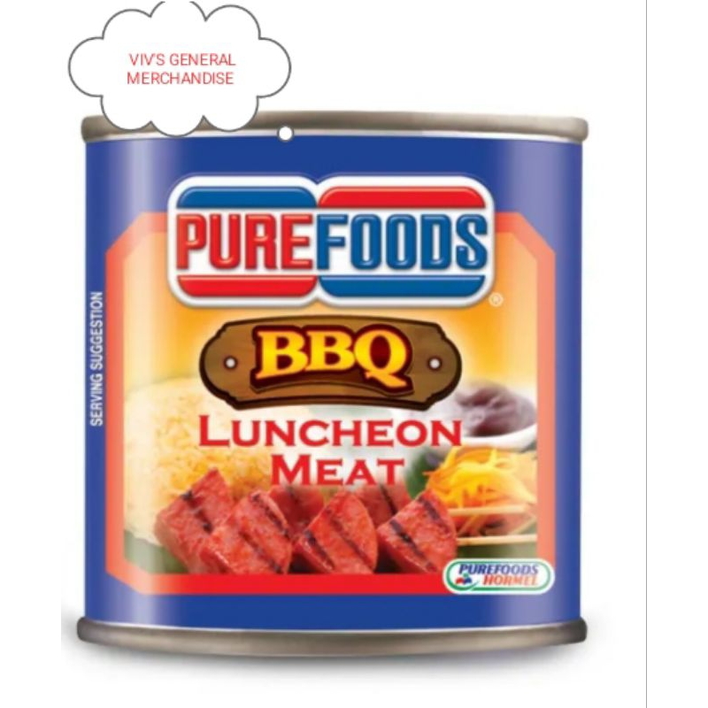 Purefoods BBQ Luncheon Meat ( 215g ) | Shopee Malaysia