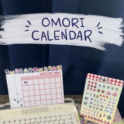 2025 Omori Themed Calendar LockedCatPH | Shopee Malaysia
