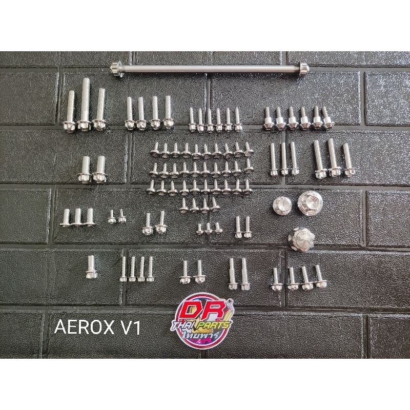 BOLTS SET CNC FOR AEROX V1/ AEROX V2 | Shopee Malaysia