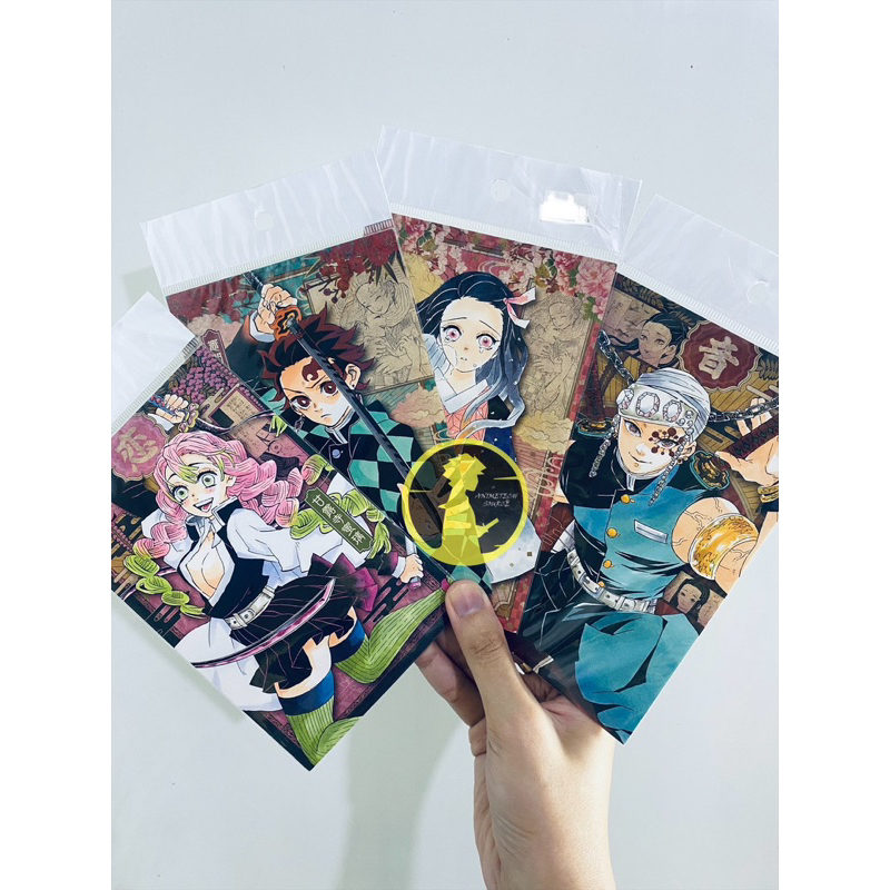 Demon Slayer Postcards Tanjirou/Nezuko/Tengen/Shinobu/Obanai/Rengoku ...