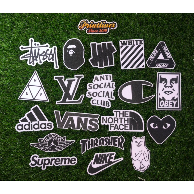 HYPEBEAST LOGO STICKER PACK (LAMINATED AND WATERPROOF) | Shopee Malaysia