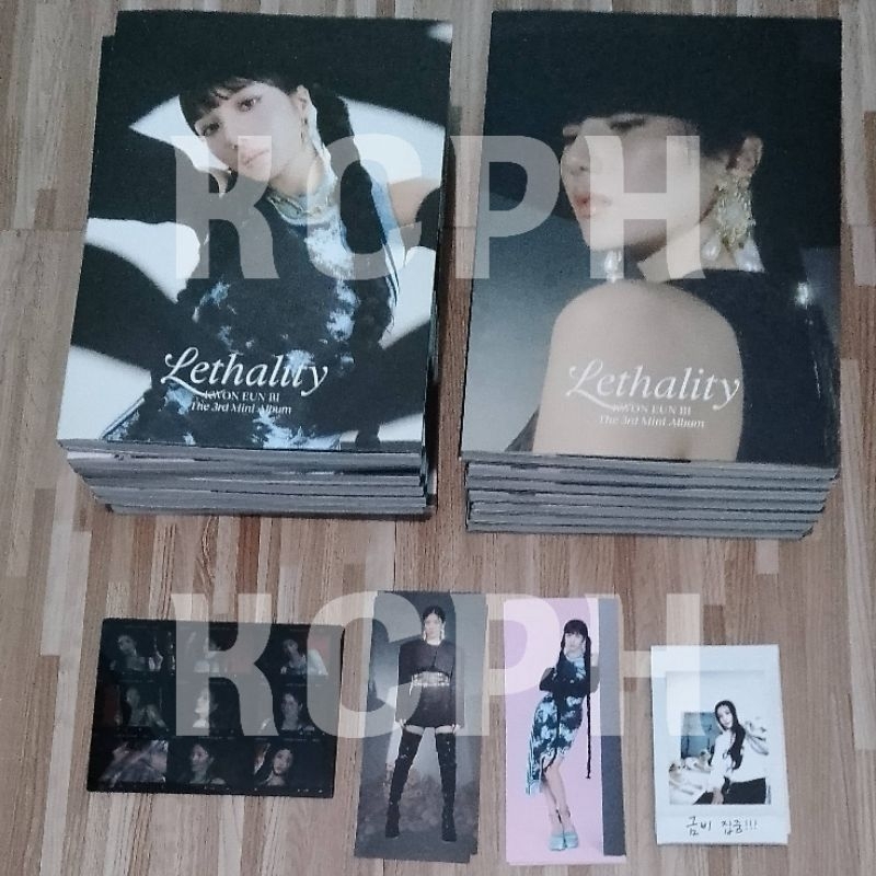 [OFFICIAL] KWON EUNBI LETHALITY ALBUMS (unsealed) | Shopee Malaysia