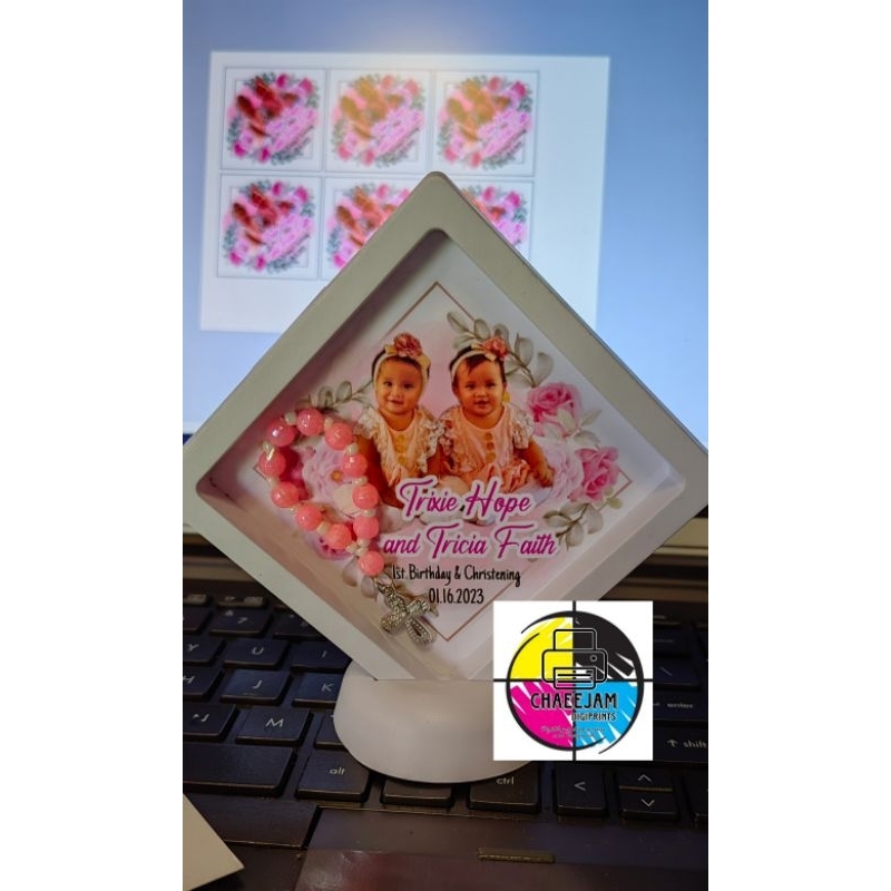 Floating Frame with Rosary Souvenir | Shopee Malaysia