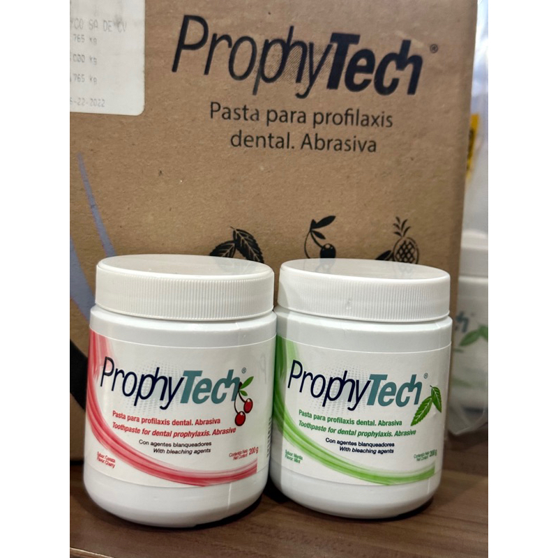 Zeyco ProphyTech Toothpaste for dental prophylaxis 200g (Cherry or Mint ...