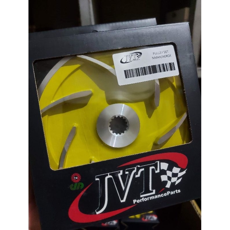 JVT PULLEY SET for nmax V1 V2 / aerox V1 V2 13.5 DEGREE with free ( pulley slide , back plate ...