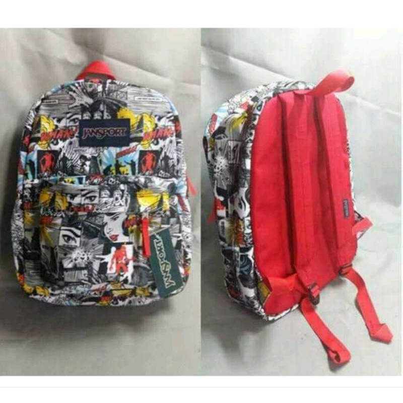js backpack komiks design | Shopee Malaysia
