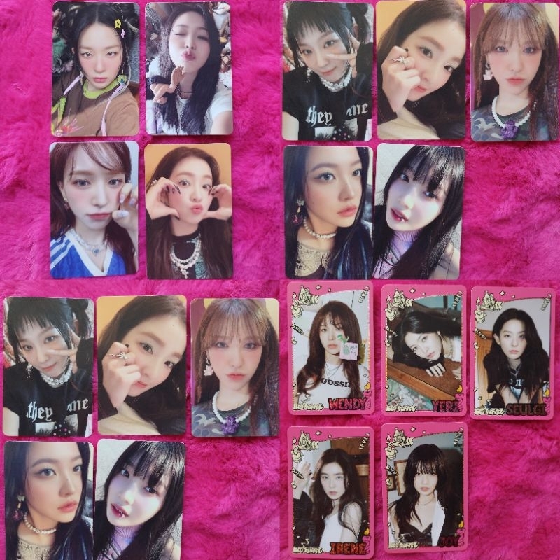 RED VELVET TRADING CARD the reve festival 2022 birthday official ...
