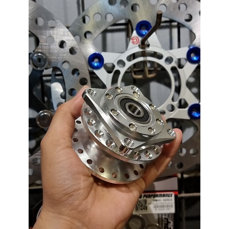 CNC SMALL FRONT HUB WAVE125 / XRM | Shopee Malaysia