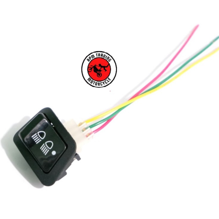 Tri 3 Way Switch Set for Honda Beat FI Rusi V1 and V2 / Honda Click V1 ...