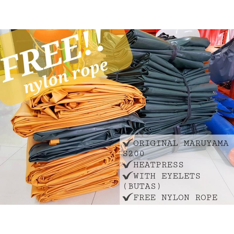 MARUYAMA S200 LONA/TRAPAL (SEND MESSAGE FOR CUSTOMIZE SIZES) | Shopee ...