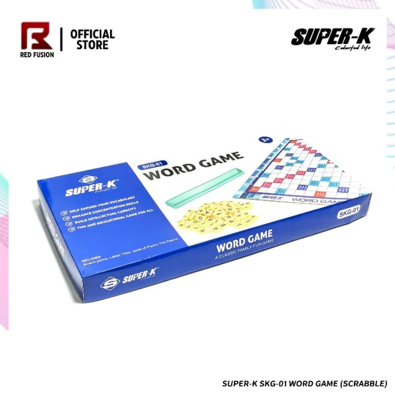 Super-K SKG-01 Word Game (Scrabble) | Shopee Malaysia
