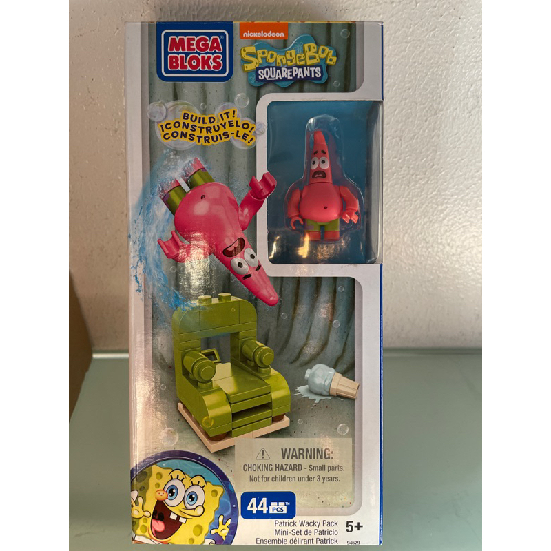 Mega Bloks Nickelodeon Spongebob Squarepants Patrick CNF29 | Shopee ...