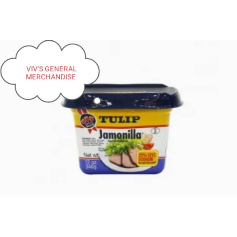 Tulip Jamonilla Luncheon Meat Less Sodium ( 340g ) | Shopee Malaysia